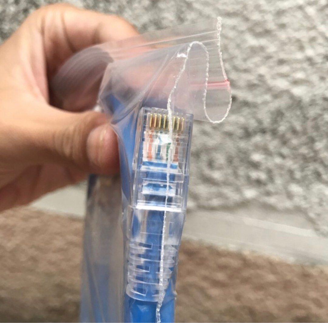 Kabel Patch Cord UTP 4 pair 1 meter., Elektronik, Lainnya di Carousell