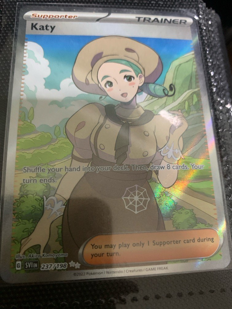 Katy full art Pokémon card, Hobbies & Toys, Toys & Games on Carousell