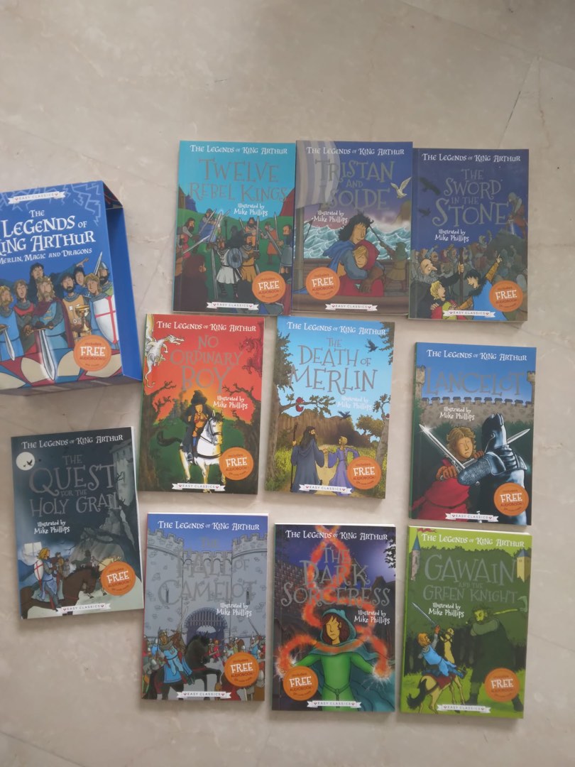 King arthur book set, Hobbies & Toys, Books & Magazines, Children's ...