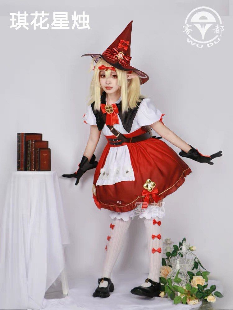 Klee Summer Skin Genshin Impact Cosplay, Hobbies & Toys, Toys & Games ...