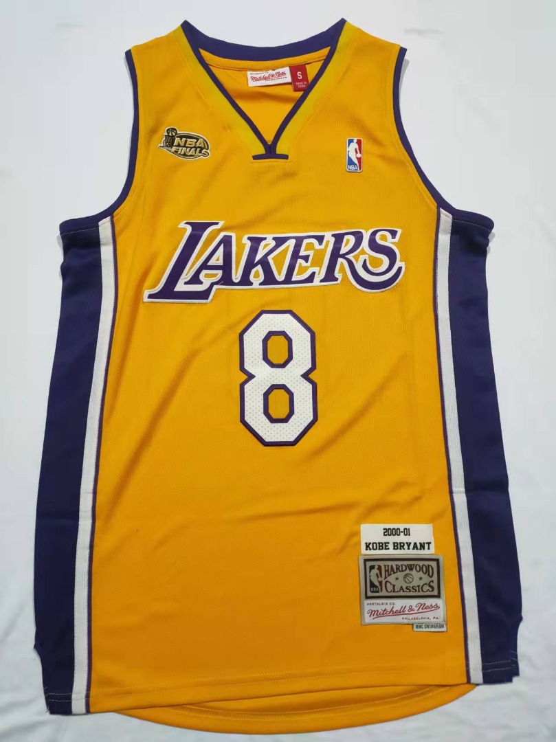 Lakers 8, 2000-01 Final Yellow on Carousell
