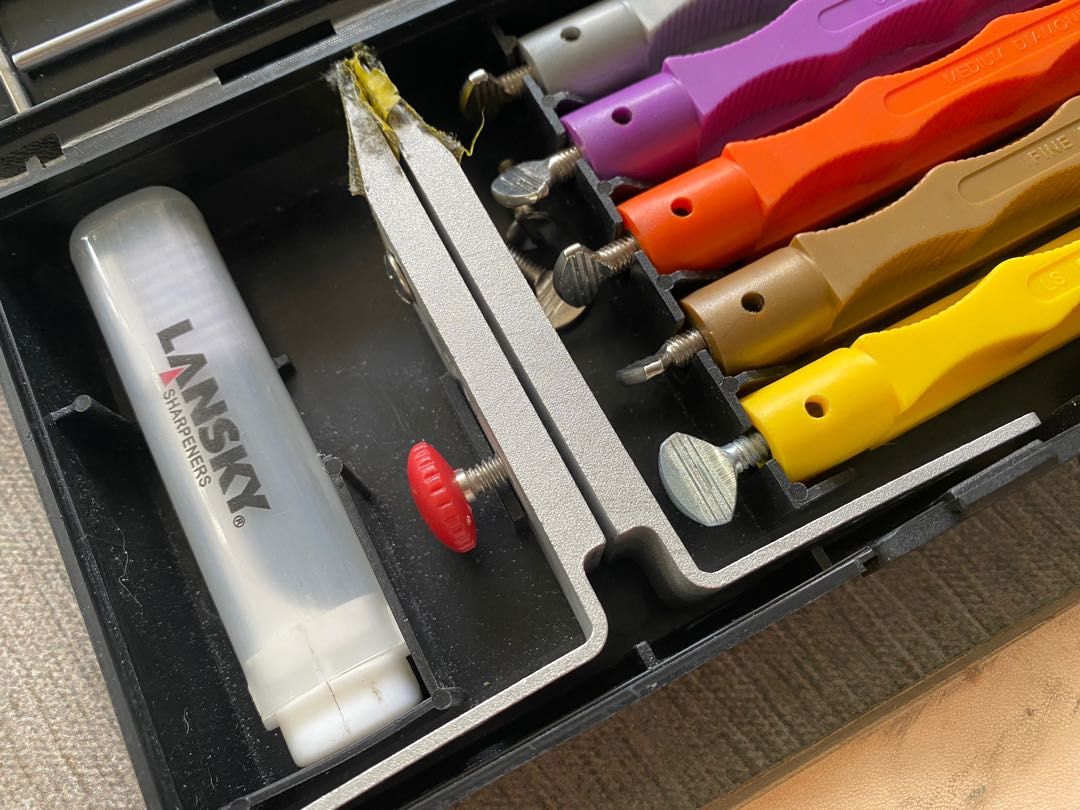 Lansky deluxe diamond sharpening system on Carousell