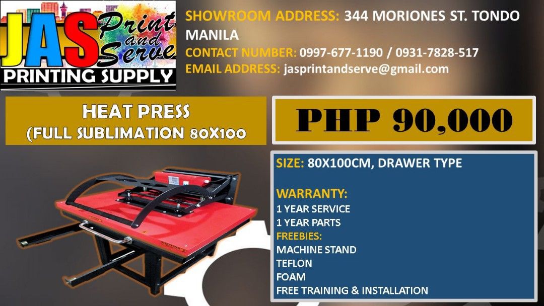 LARGE Format Printer Machine Subli, Computers & Tech, Printers ...