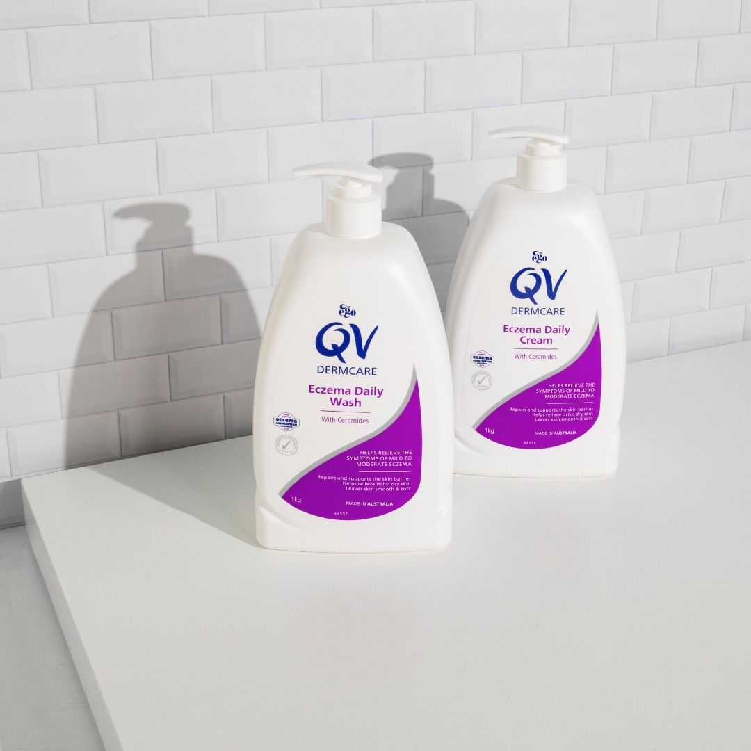 Latest batch QV Dermcare Cream, Wash with Ceramide and QV Dermcare ...