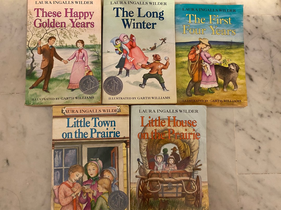 Laura Ingalls Wilder Little House on the Prairie Little Town First Four ...