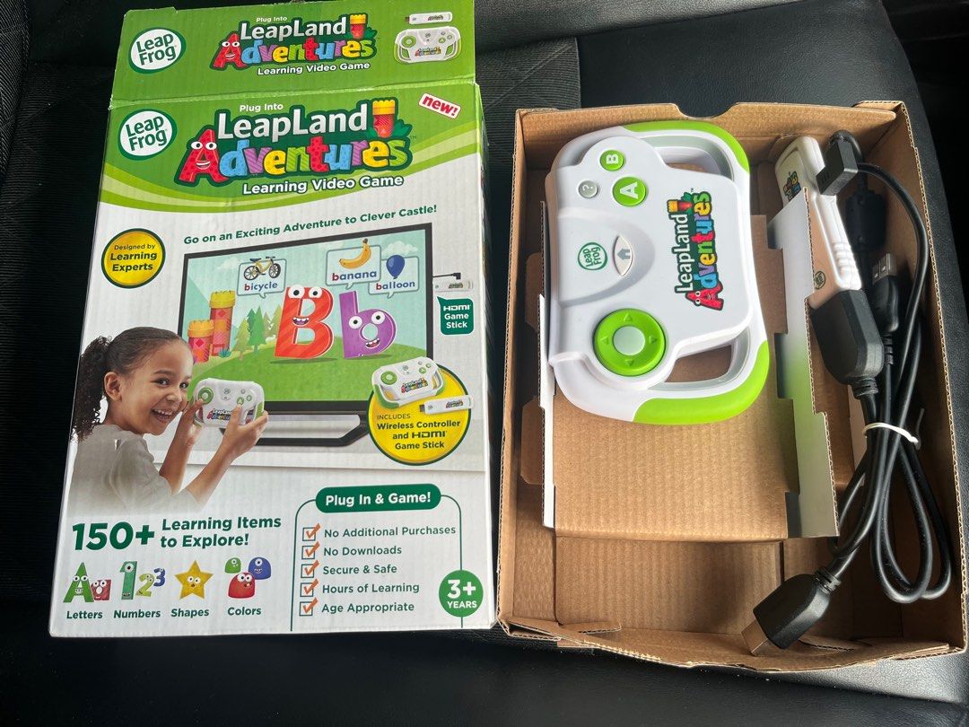 LeapFrog LeapLand Adventures Learning Video Games, Hobbies & Toys, Toys ...
