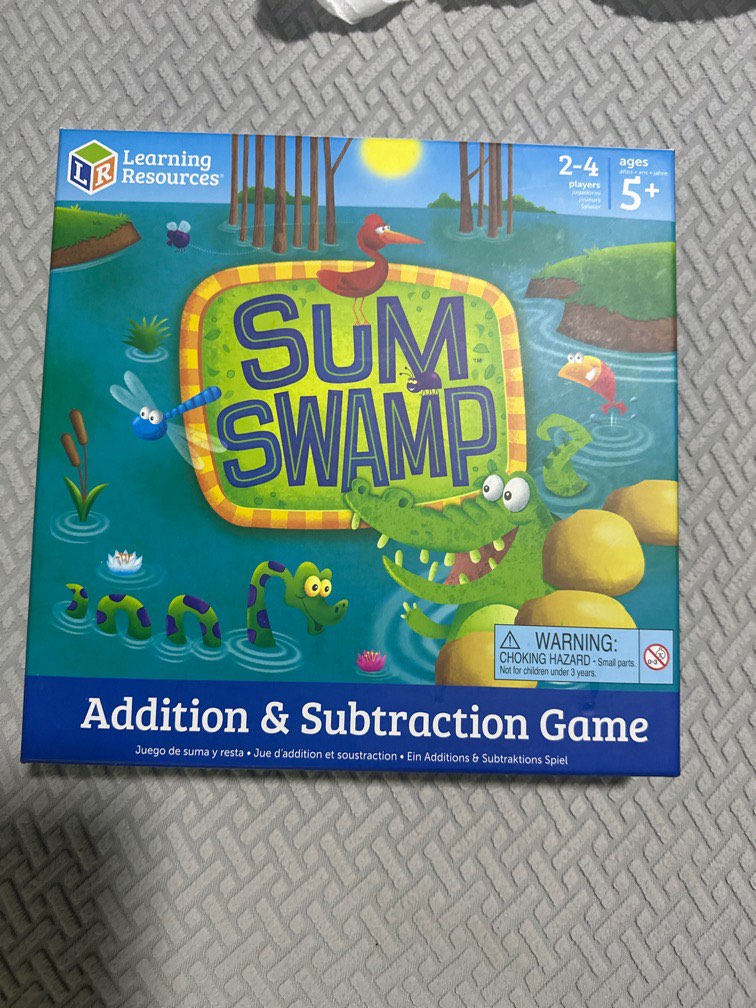 Learning resources- Sum swamp addition & Substraction, Hobbies & Toys ...