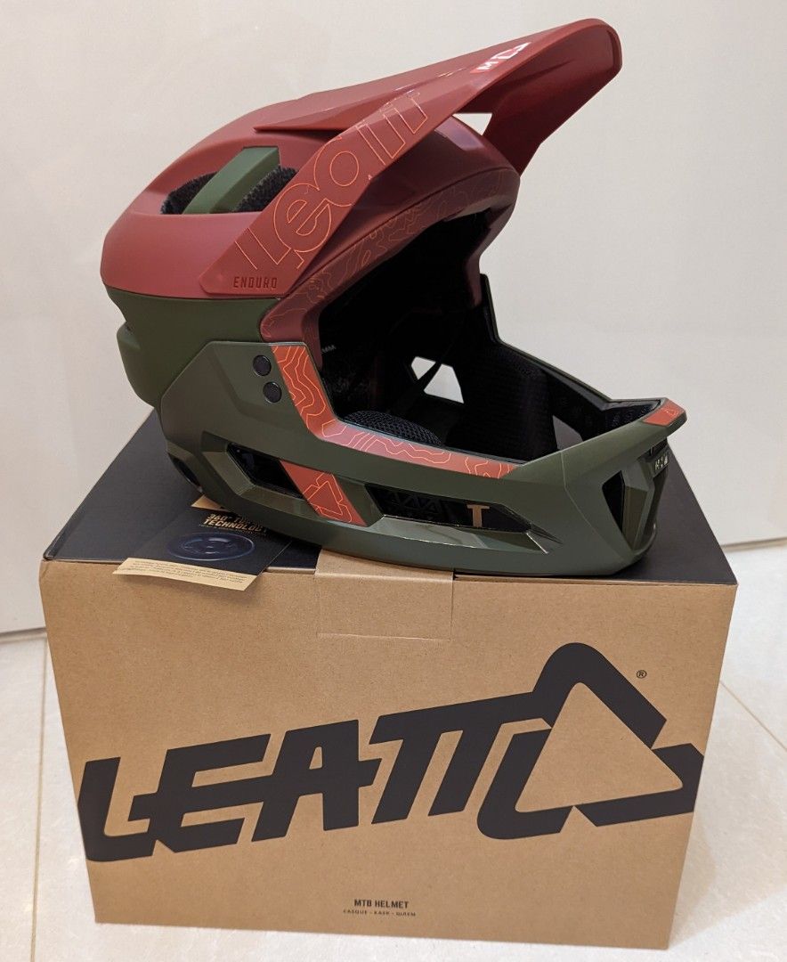 Leatt Enduro 3.0 V23 Helmet (M | Pine), Sports Equipment, Bicycles ...