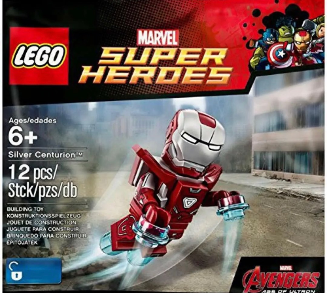 Lego Silver Centurion Polybag Avengers Age of Ultron Super Heroes ...