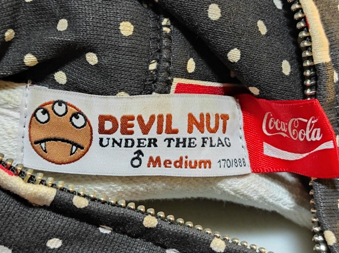 LIMITED COCA COLA DEVIL NUT, Men's Fashion, Coats, Jackets and Outerwear on Carousell