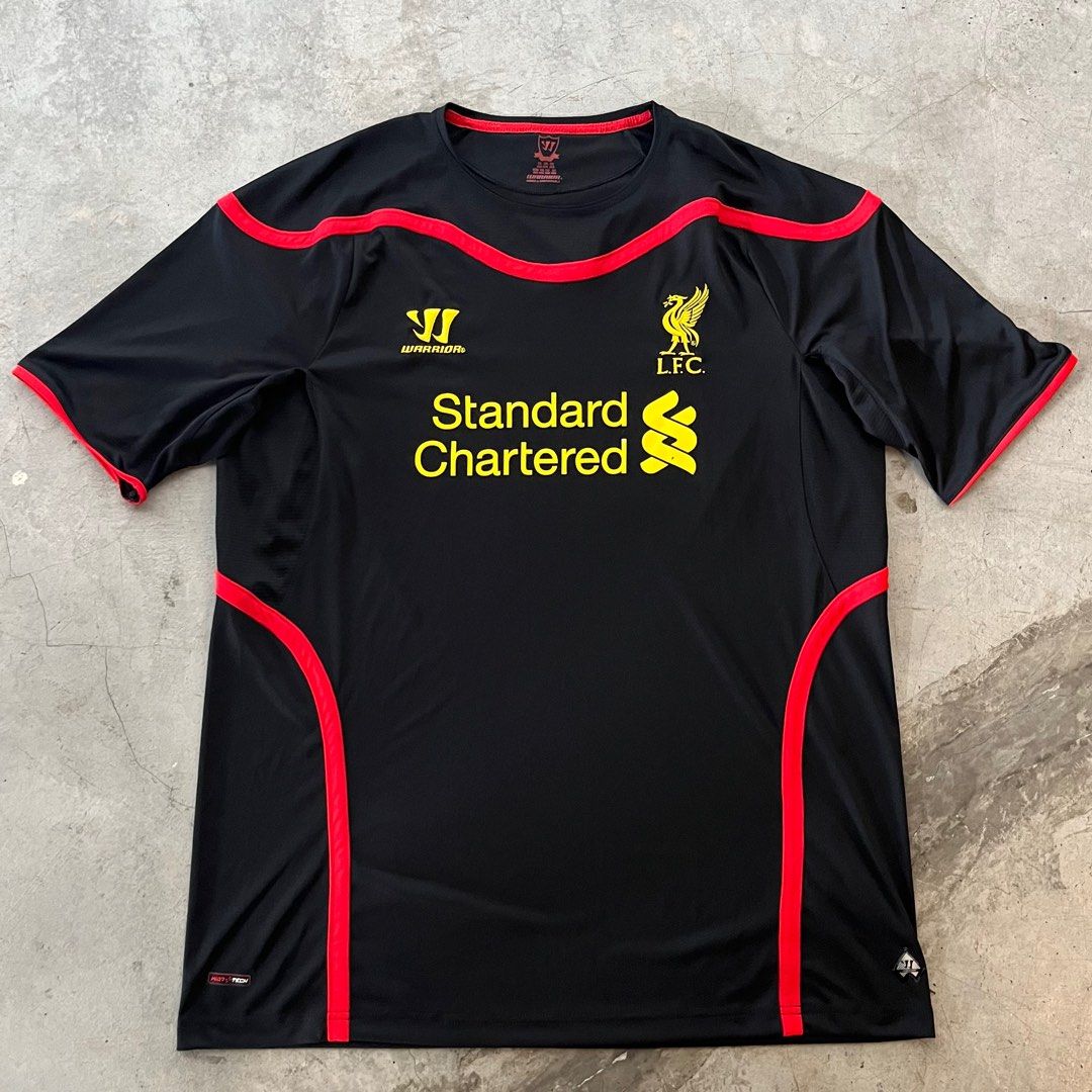 Liverpool authentic Warrior original 14/15 goalkeeper jersey XXL, Men's ...