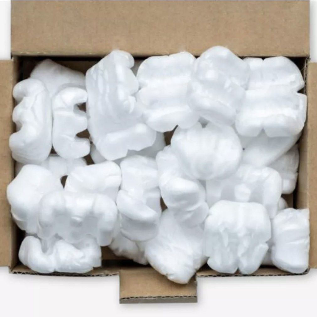 (Read Description) Loose Styrofoam Fill Packaging for Carton Boxes ...