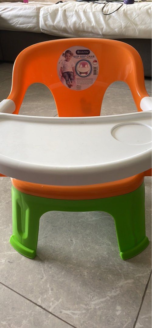 Lucky Baby Beep beep chair, Babies & Kids, Nursing & Feeding, Baby High ...