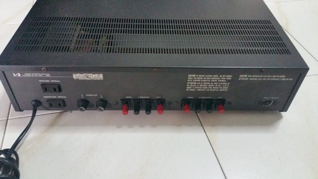Luxman L-3 integrated amplifier, Audio, Soundbars, Speakers ...