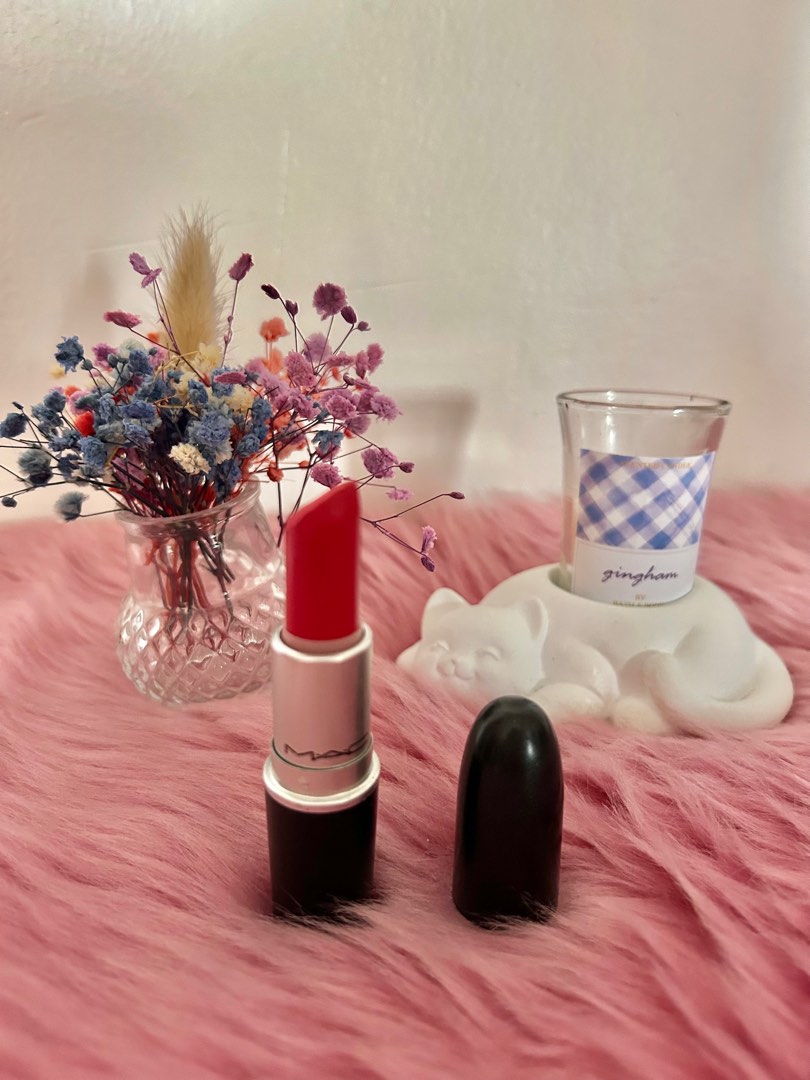 Mac La Vie En rouge full size lipstick on Carousell