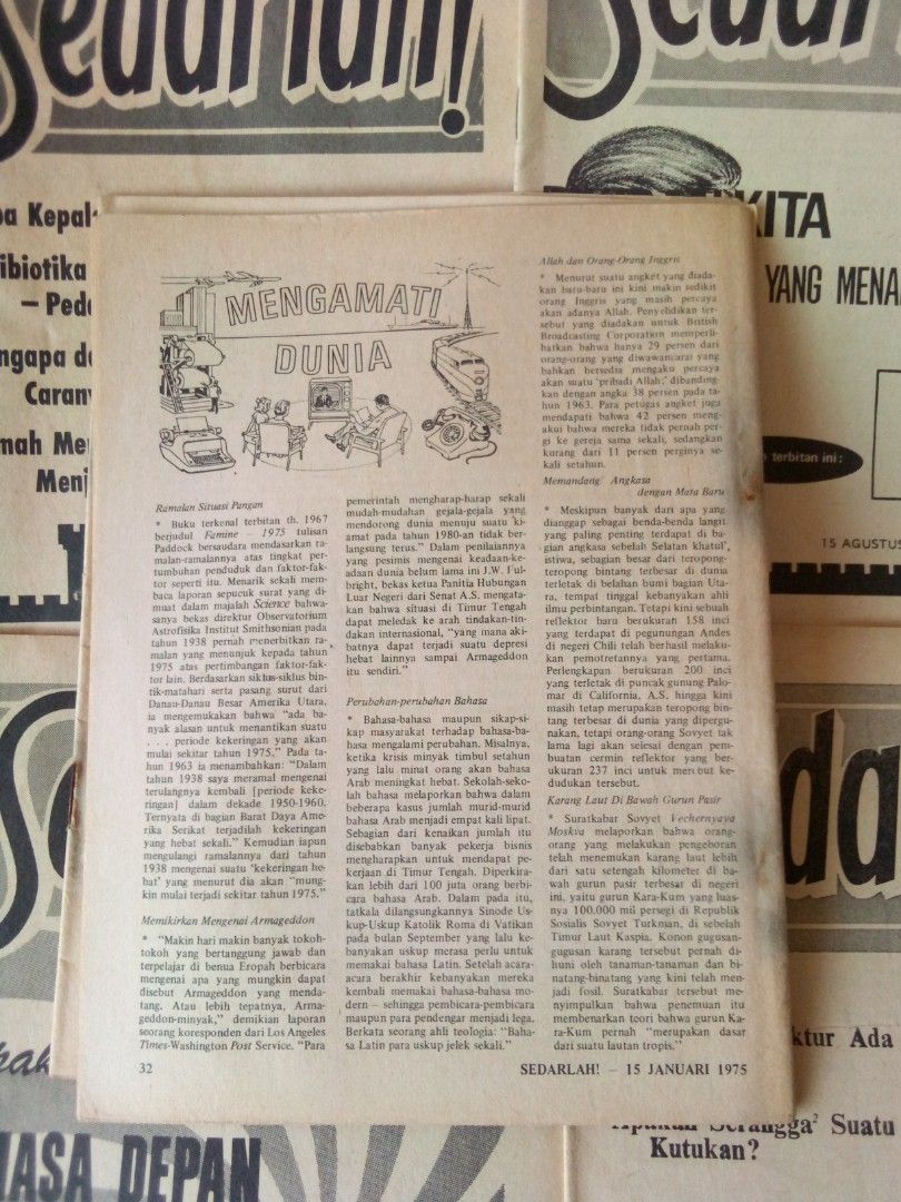 Majalah jadul, Antik, Lainnya di Carousell