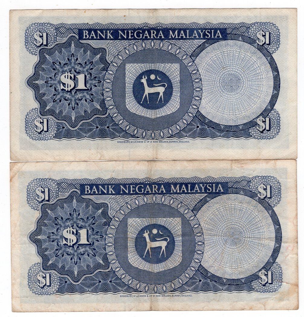 Malaysia 3rd & 4th Series RM1 Banknotes, Hobbies & Toys, Memorabilia ...