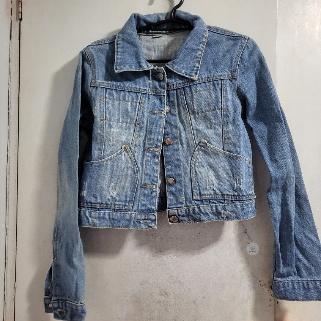 Maong Jacket on Carousell