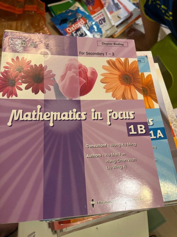 Mathematics in Focus 1A 1B 中一數學, 興趣及遊戲, 書本 & 文具, 教科書 - Carousell