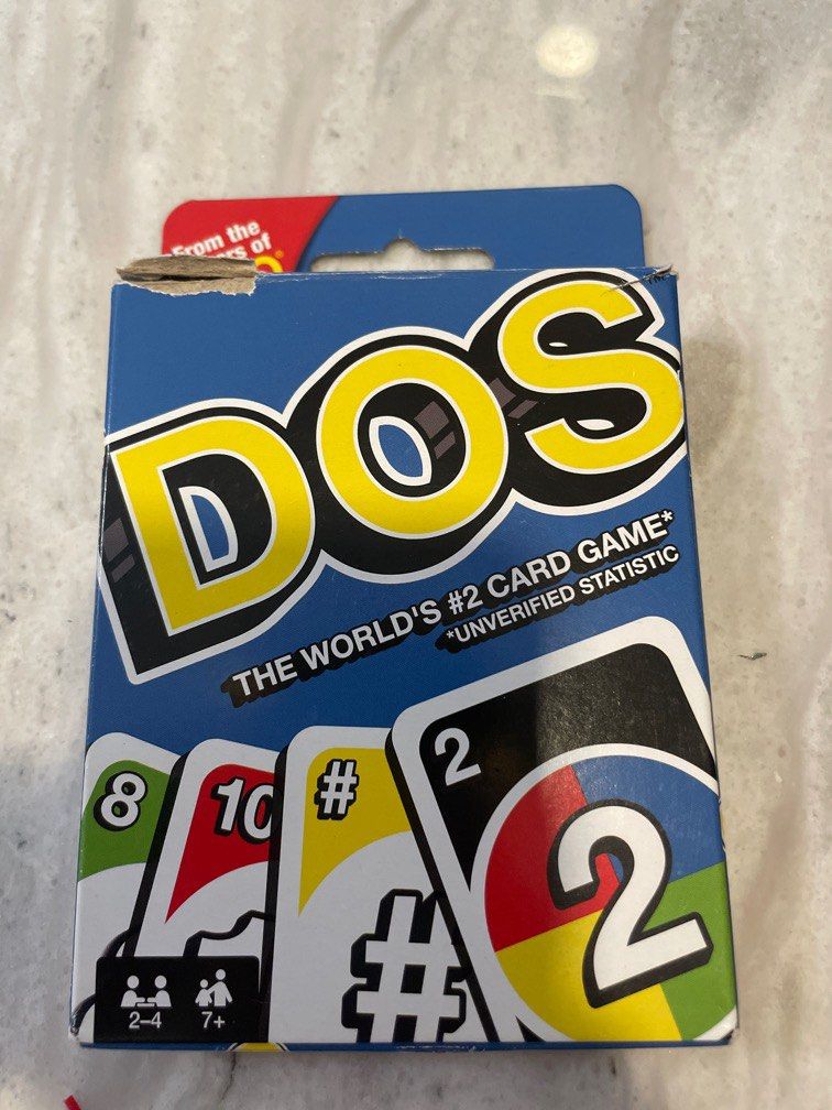 Mattel game - Uno DOS card game, Hobbies & Toys, Toys & Games on Carousell