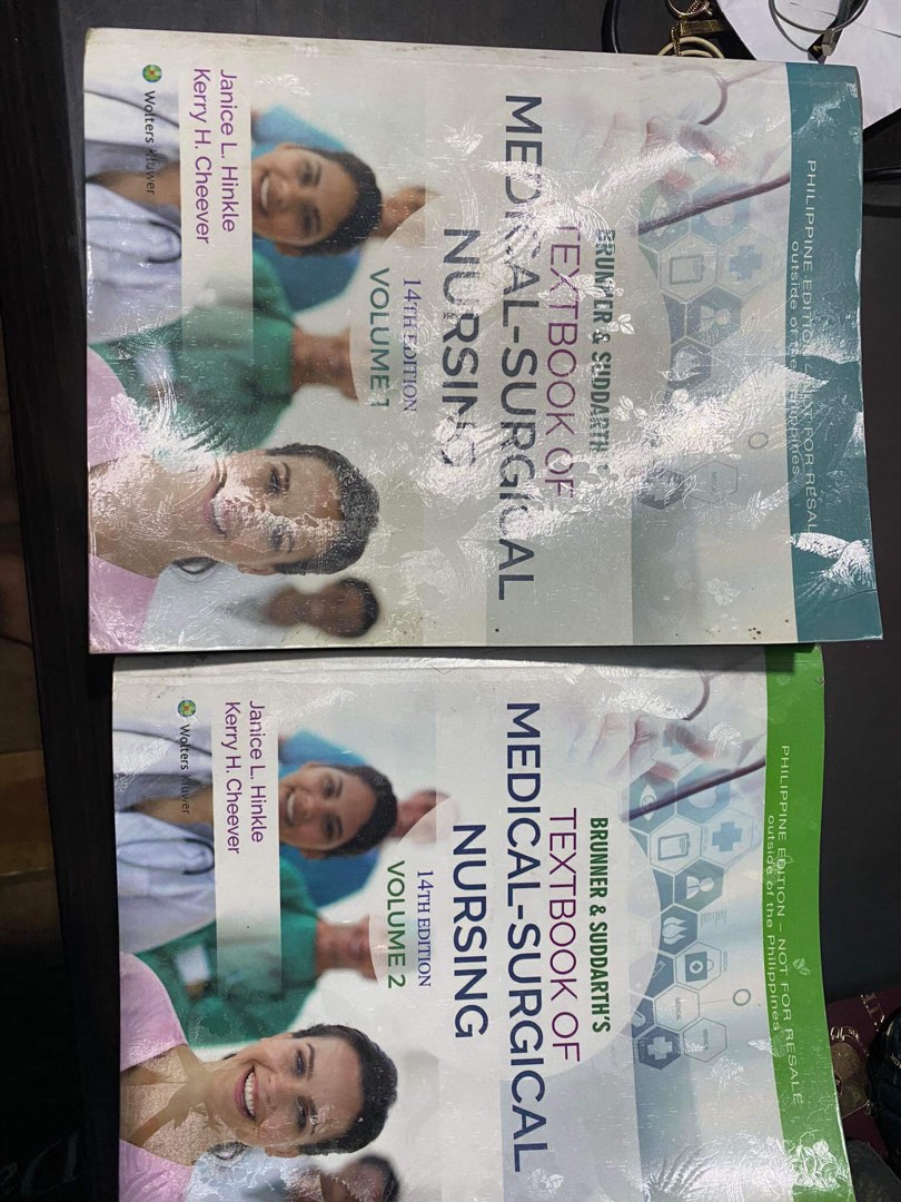 Medical Surgical Nursing Book on Carousell