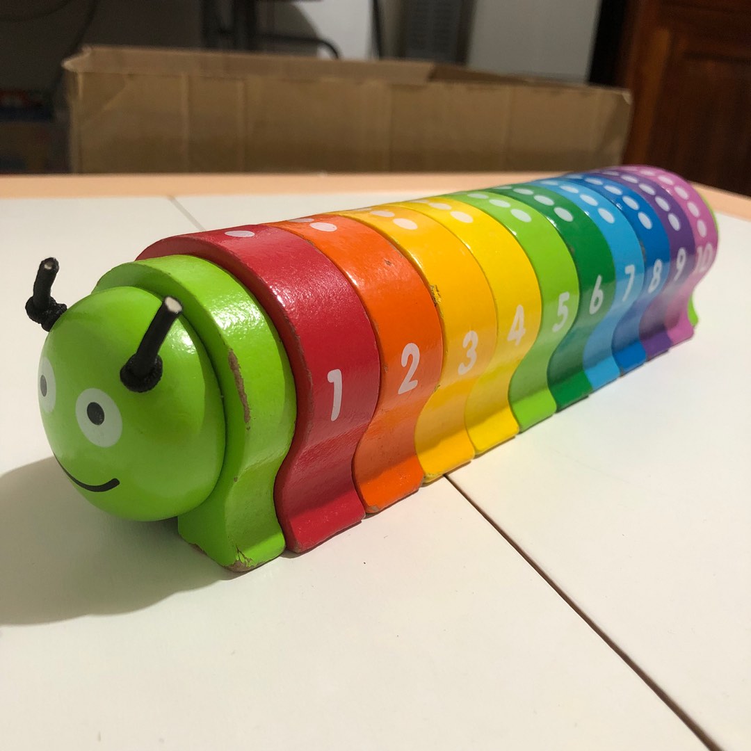 Melissa & Doug Counting Caterpillar, Hobbies & Toys, Toys & Games on ...