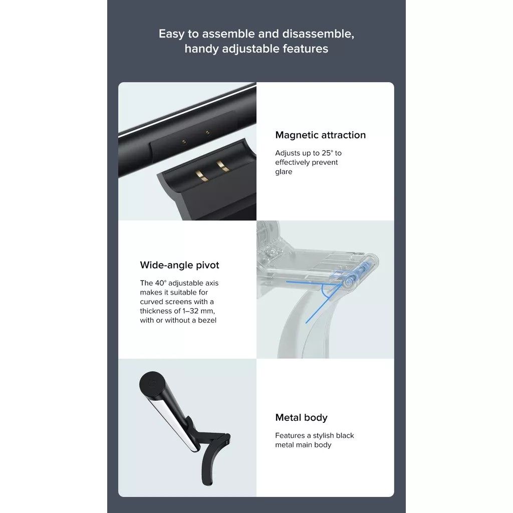 Xiaomi Mi Computer Monitor Light Bar Mijia display hanging light PC ...