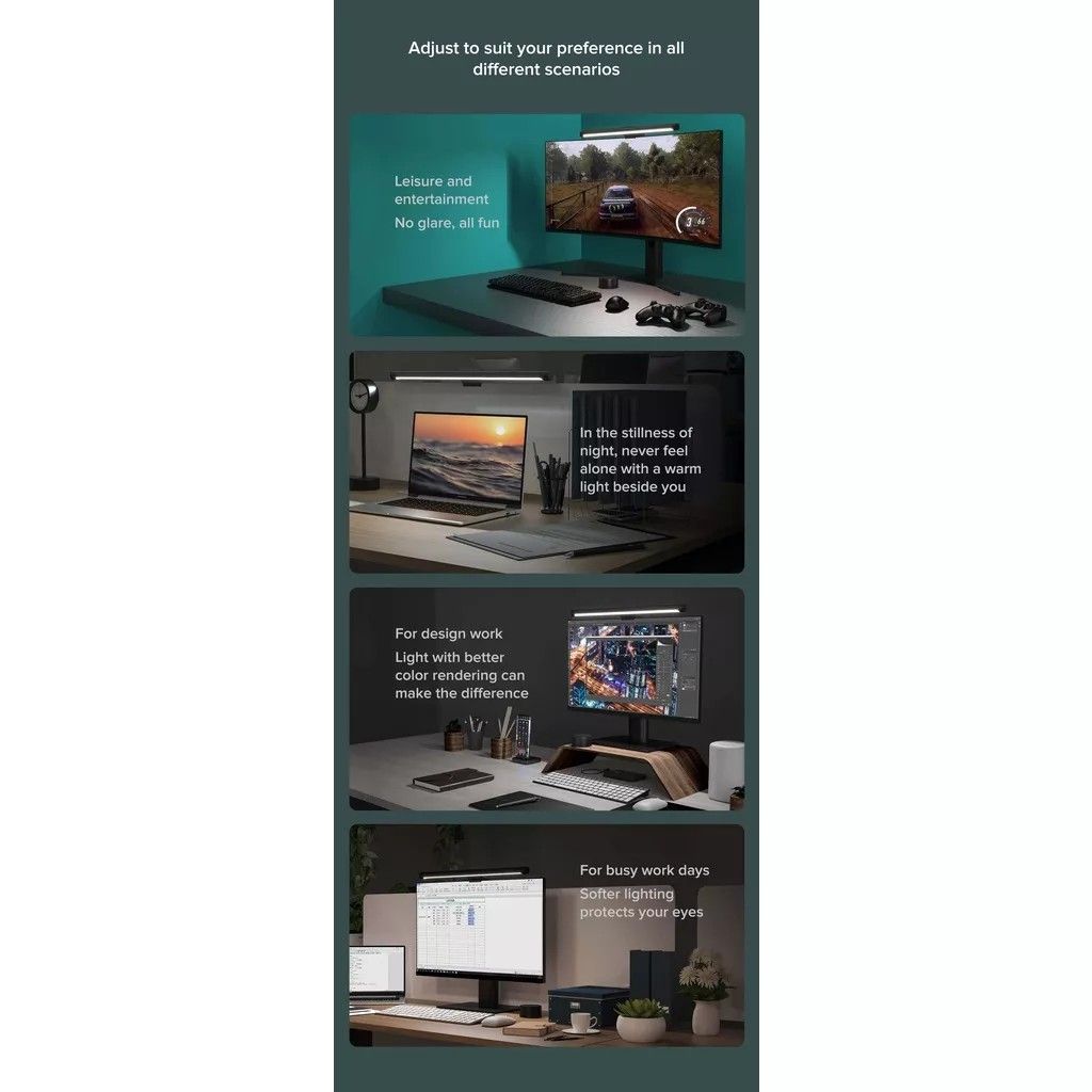 Xiaomi Mi Computer Monitor Light Bar Mijia display hanging light PC ...