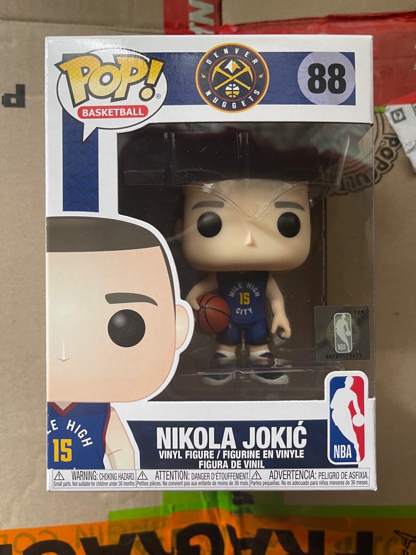 (MINT) Funko Pop! NBA - Nikola Jokic with free protector, Hobbies ...