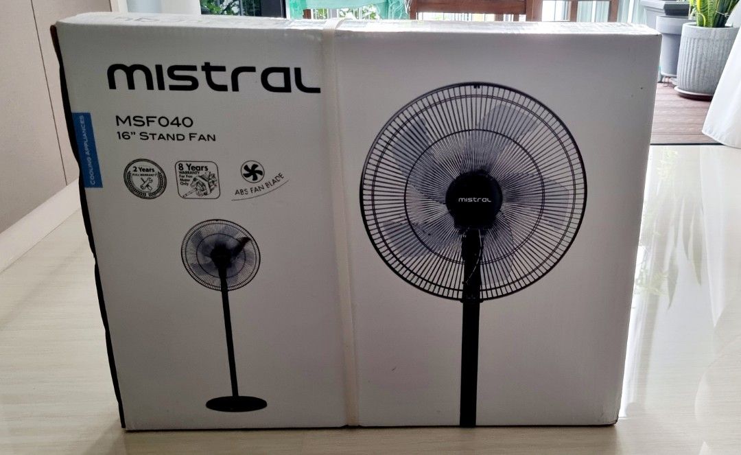 Mistral Stand Fan ( 1 Piece available), TV & Home Appliances, Other ...