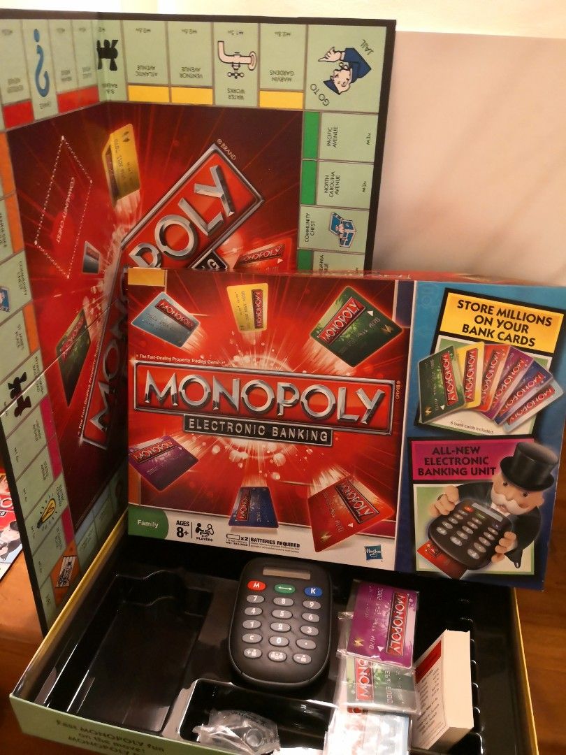 MONOPOLY Electronic Banking, Hobbies & Toys, Toys & Games on Carousell