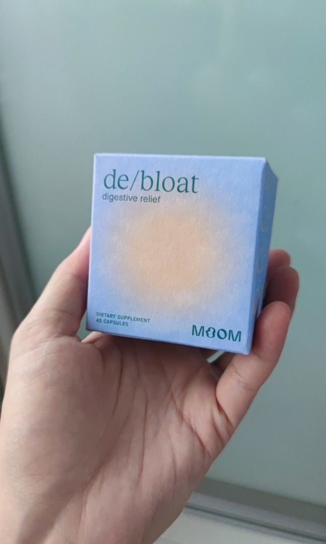 Moom de-bloat supplement, Health & Nutrition, Health Supplements ...