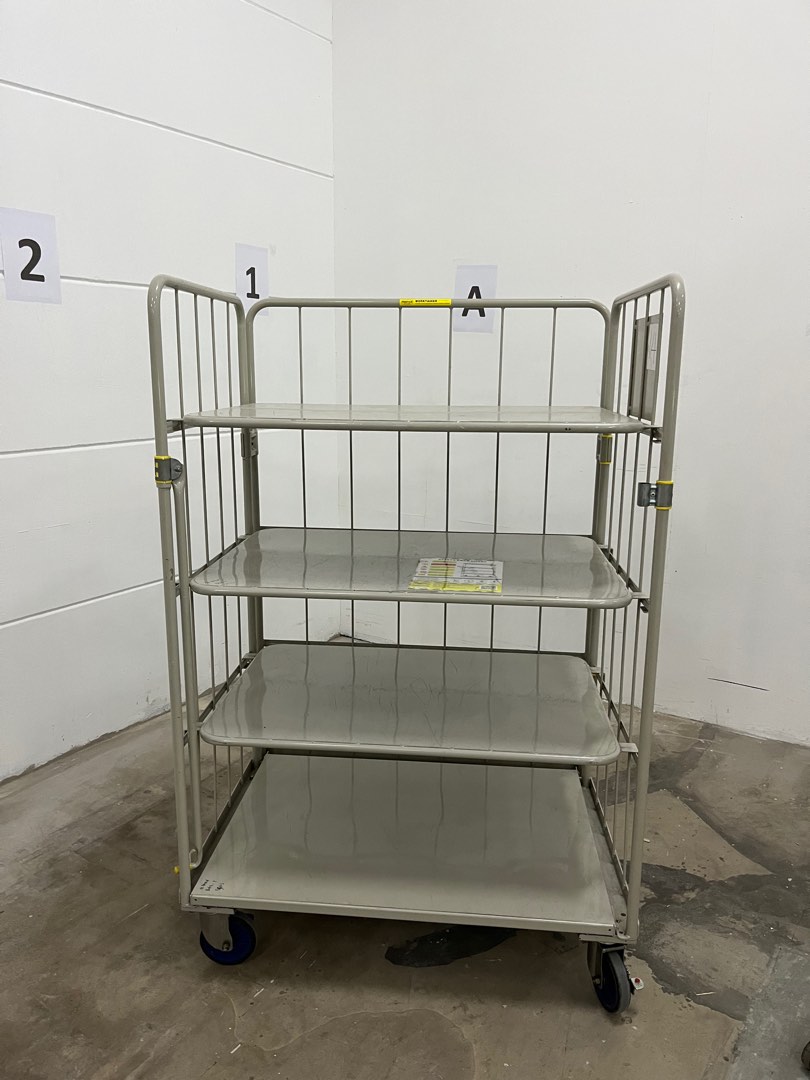 Movable heavy duty storage racks - 4 available, Furniture & Home Living ...