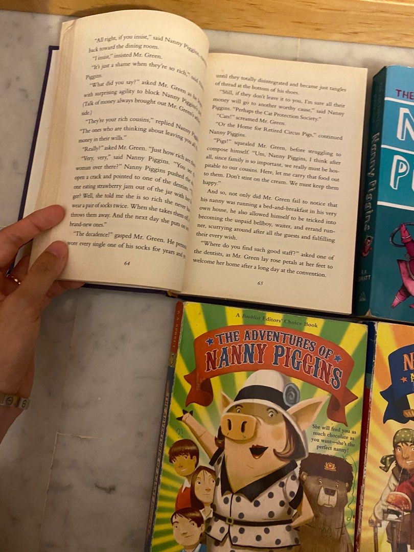 Nanny Piggins accidental blast off wicked plan adventures runaway lion ...