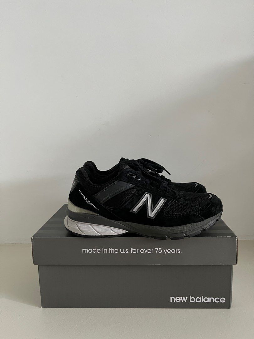 NEW BALANCE NB 990V5 BLACK, Women's Fashion, Footwear, Sneakers on ...