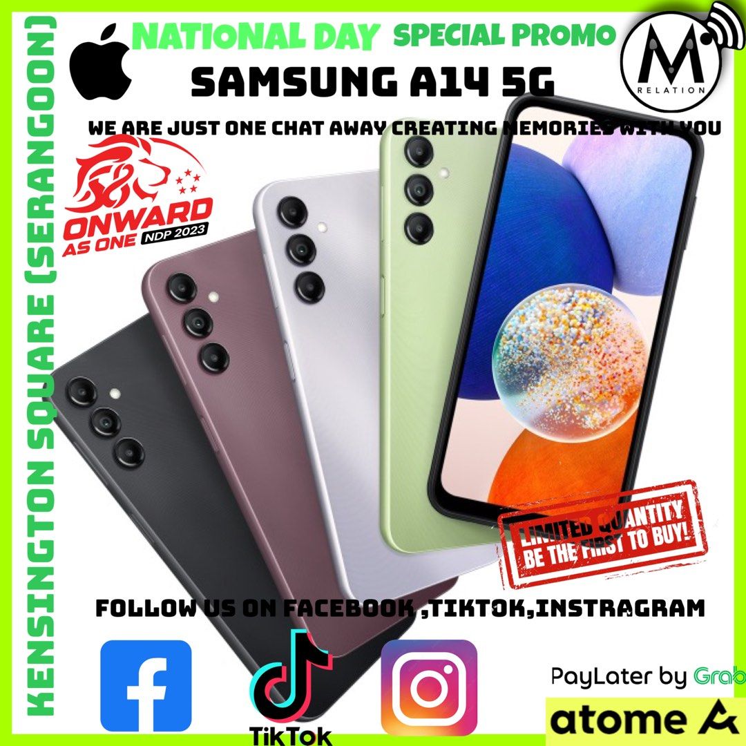 Ks New Samsung galaxy a14 5g 6/128gb, Mobile Phones & Gadgets, Mobile ...