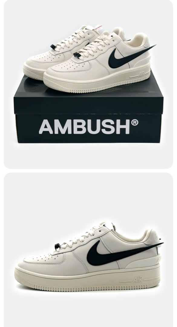 Nike Air Force 1 Ambush phantom on Carousell