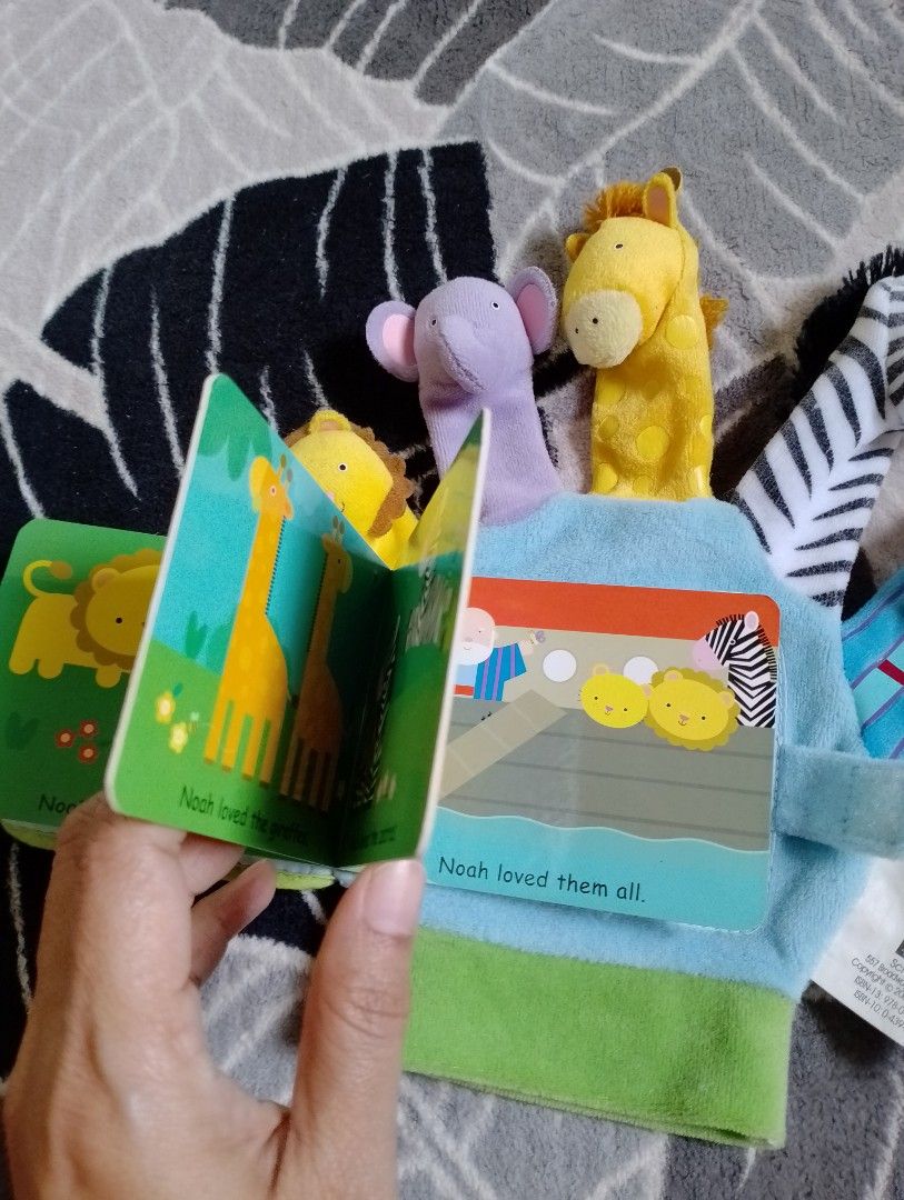 Noah Ark A hand puppet Board Book, Hobbies & Toys, Books & Magazines ...