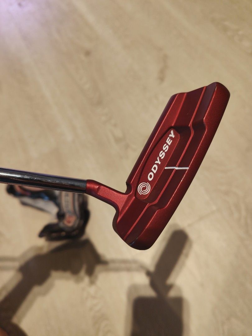 Odyssey O-works Red putter 1WS, Sports Equipment, Sports & Games, Golf ...