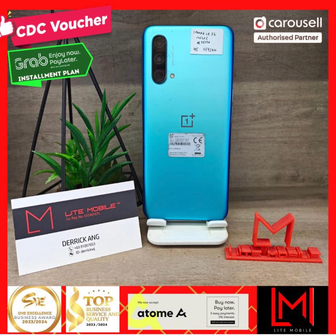 One Plus Nord CE 5G 256GB | Blue | 12GB RAM + 256GB | Global Version ...