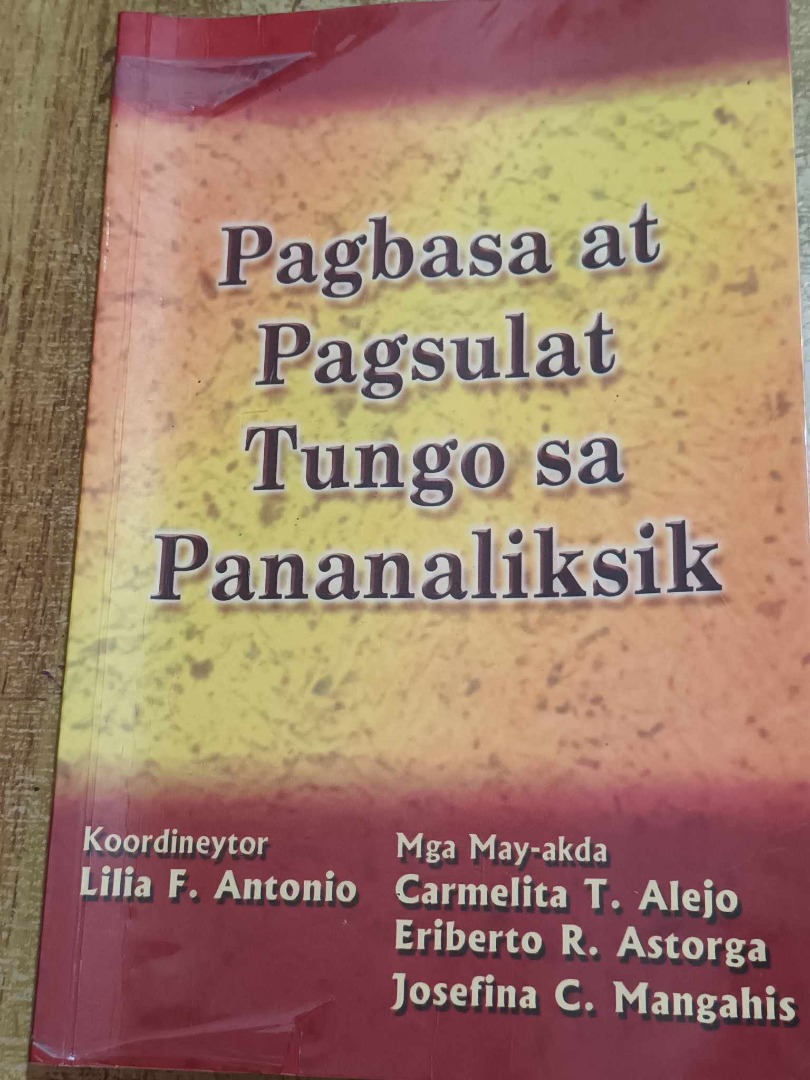 Pagbasa at Pagsulat Tungo sa Pananaliksik, Hobbies & Toys, Books ...