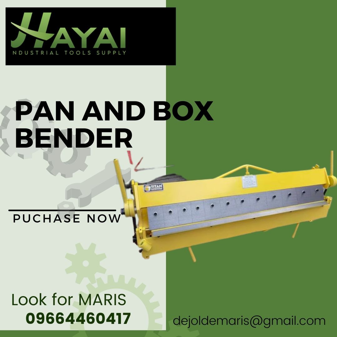 PAN AND BOX BENDER, Commercial & Industrial, Industrial Equipment on ...