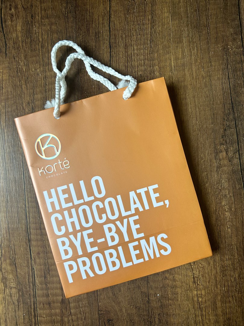 Paper Bag Korte Chocolate, Serba Serbi, Others di Carousell