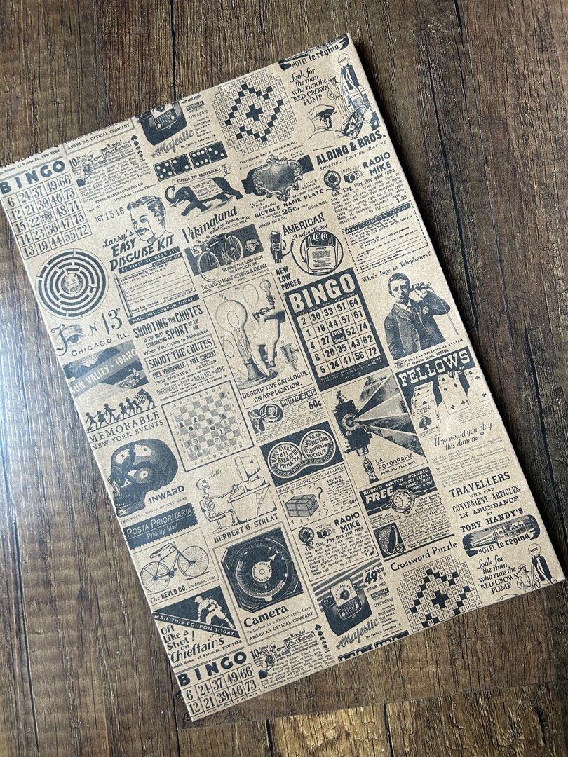 Paper Bag Typo, Serba Serbi, Others di Carousell