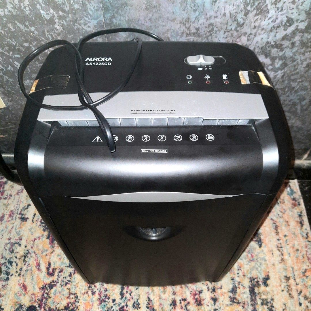 Paper Shredder, Computers & Tech, Printers, Scanners & Copiers on Carousell