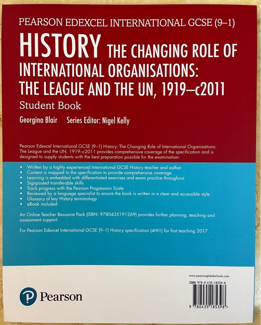 Pearson Edexcel International GCSE (9-1) History The Changing Role of ...