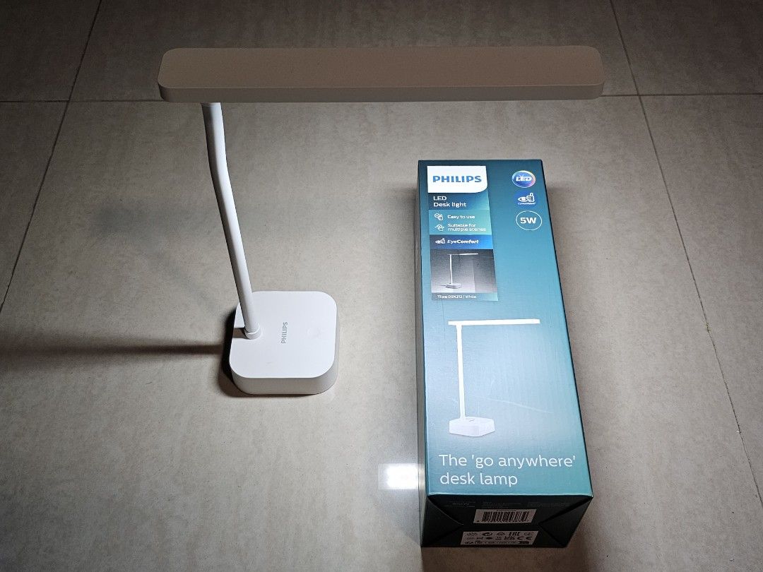 Philips Desk LED Dimmer Lamp, Furniture & Home Living, Lighting & Fans ...