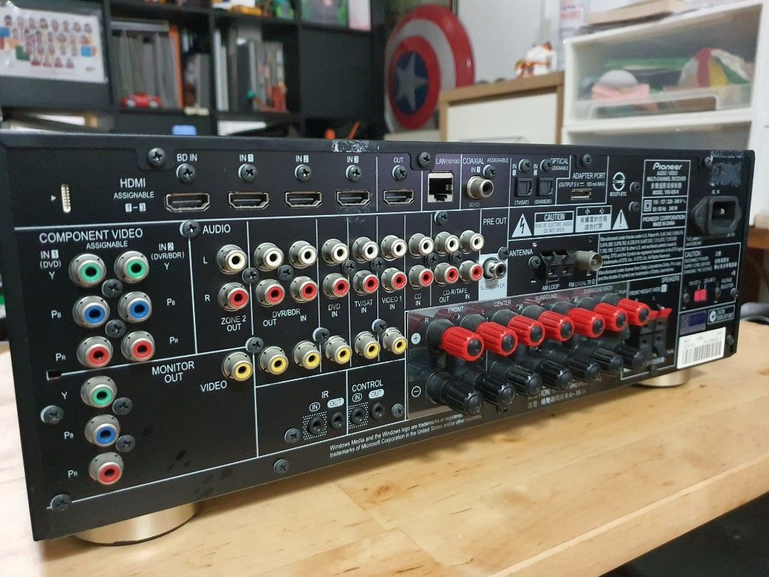 Pioneer VSX-920-K 7.1 A/V Multi -Channel receiver, Audio, Soundbars ...