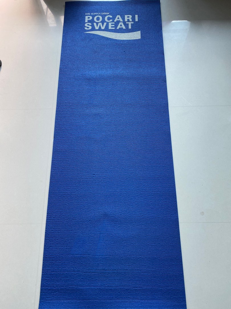 POCARI SWEAT YOGA MAT, Sports Equipment, Exercise & Fitness, Exercise ...
