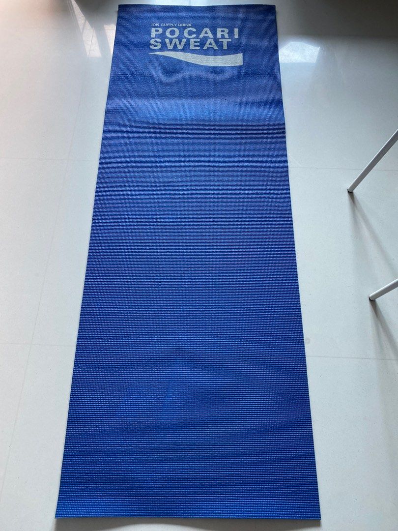 POCARI SWEAT YOGA MAT, Sports Equipment, Exercise & Fitness, Exercise ...